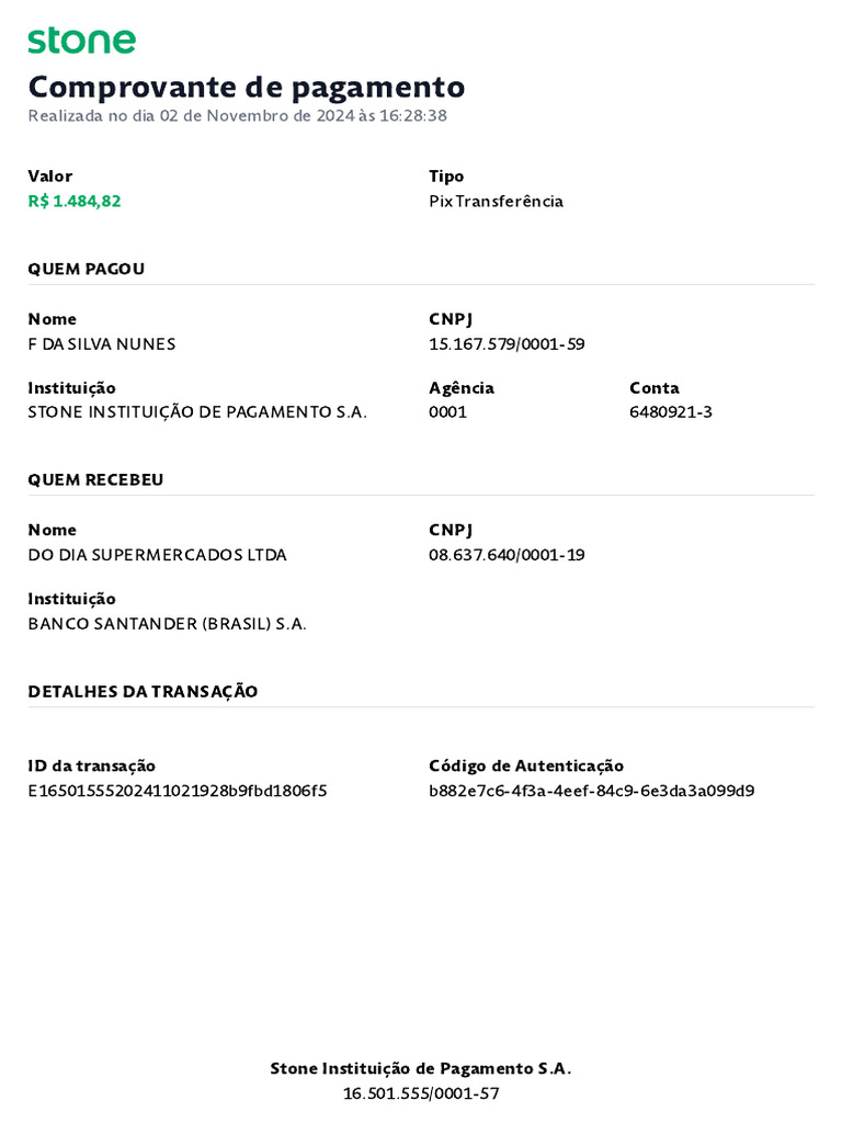 Comprovante Pix 56 | PDF