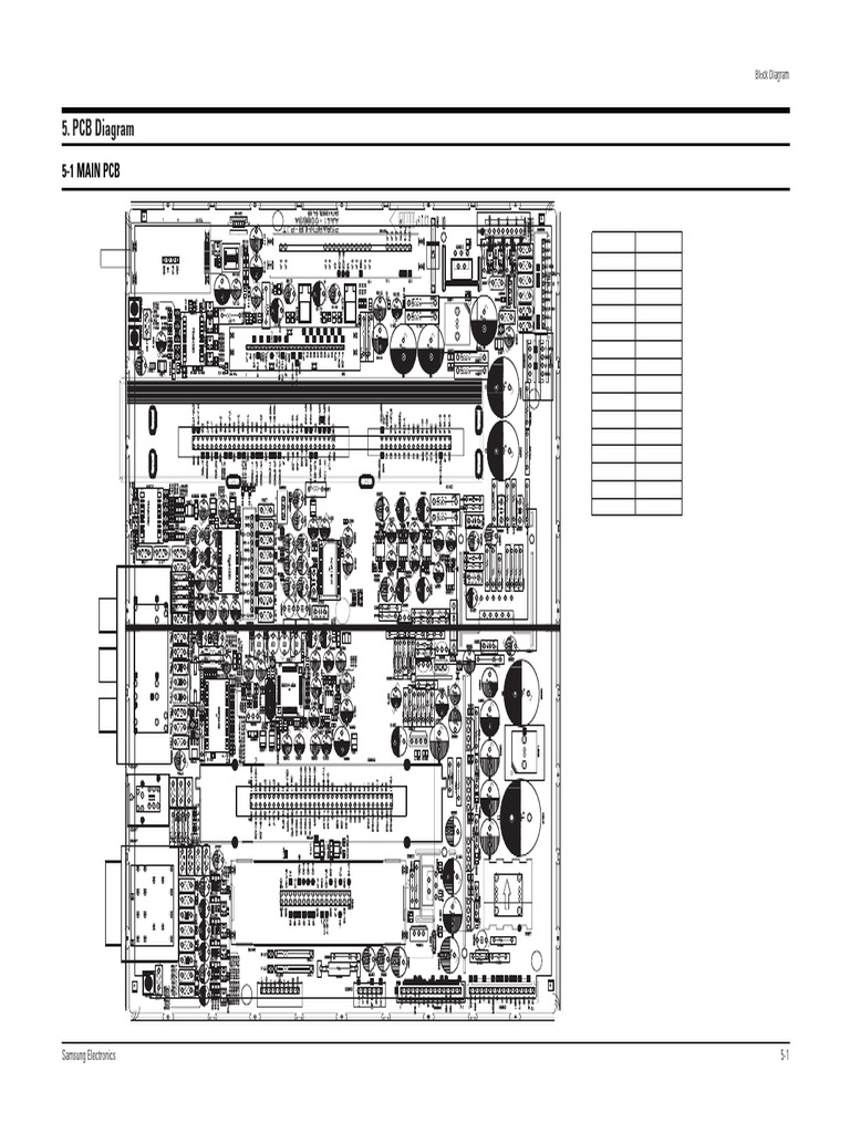 PT5598HD PCB - Block Diagram | PDF