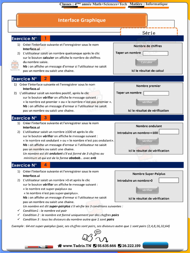 OiDTOb Serie Interface Graphique | PDF