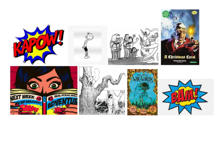 Graphic Novel Mood Board | PDF