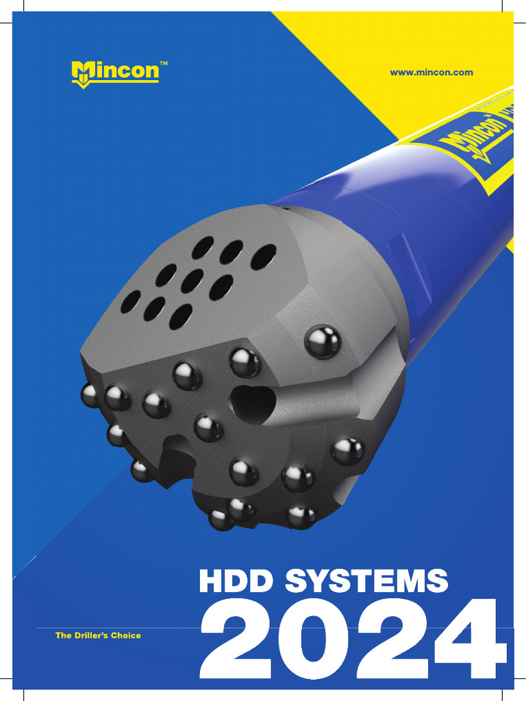 Mincon - 2024 HDD Systems - A4 - Print | PDF