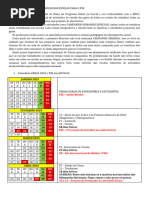 AÇÕES DO PSE 2025 Cronograma | PDF