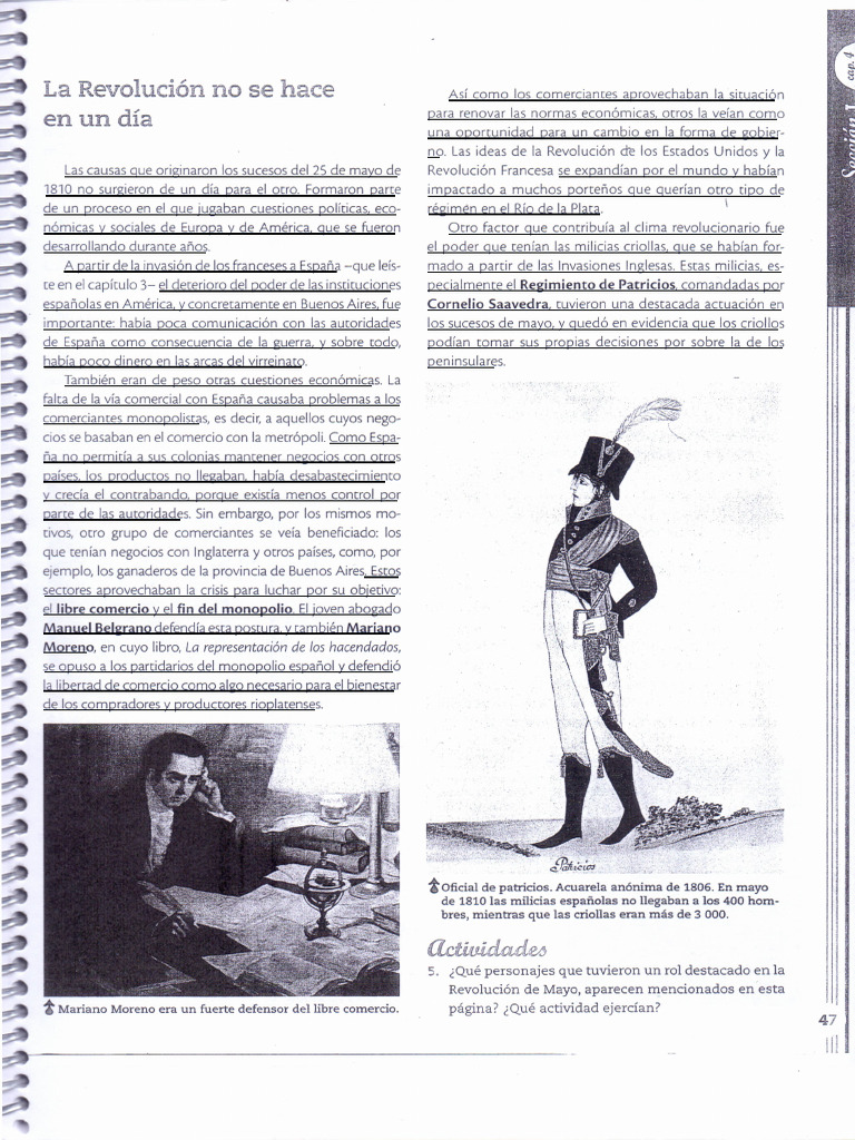 Lectura. La Década Revolucionaria 1810 A 1820 | PDF | Argentina