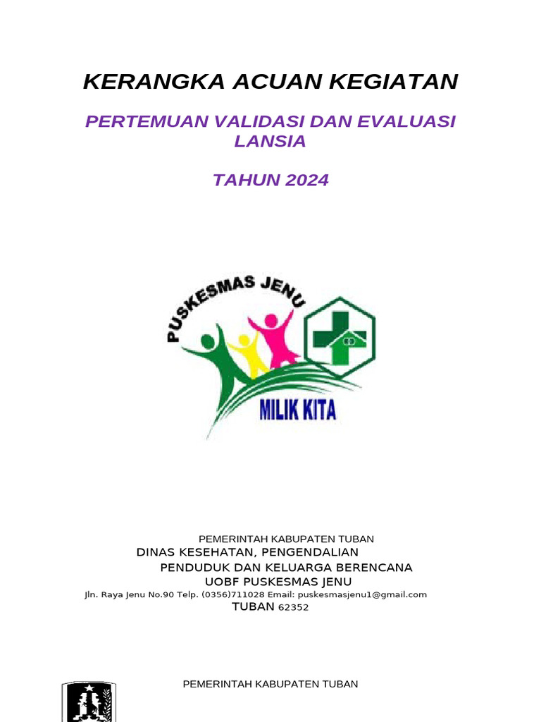 Kak Validasi Lansia | PDF