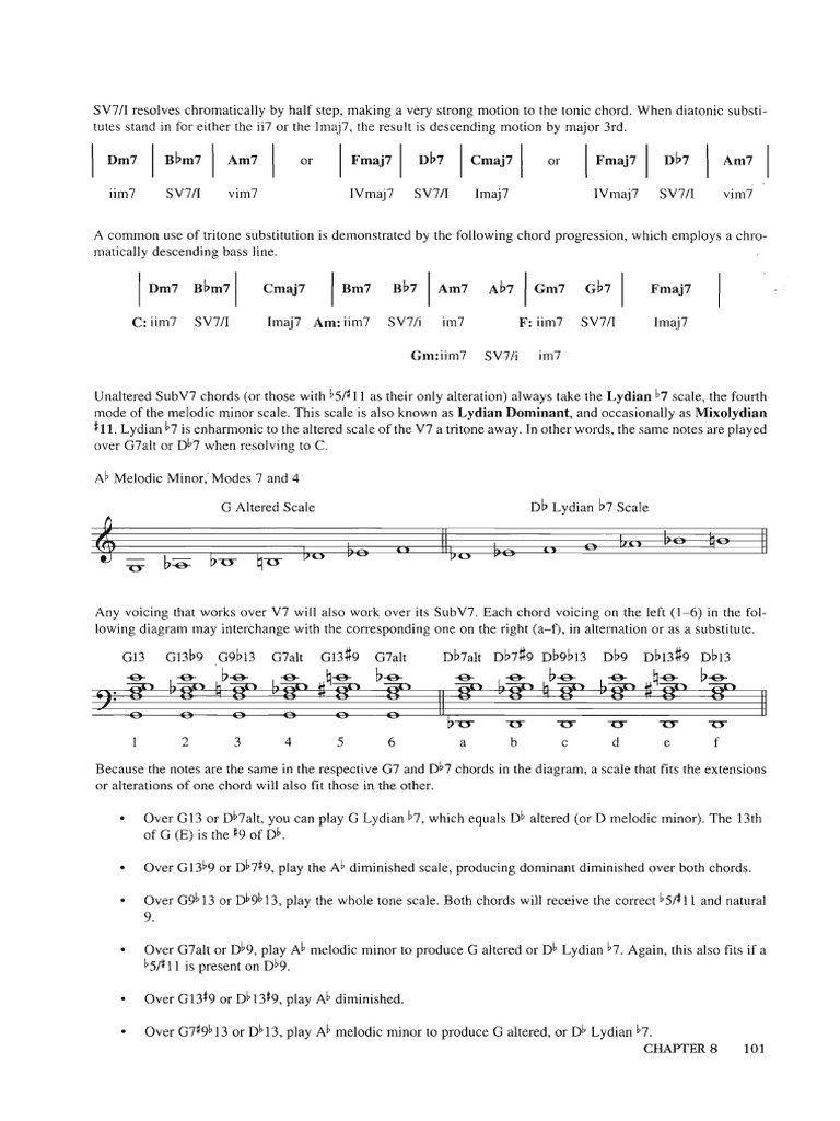 Reharmonization 3 | PDF | Chord (Music) | Scale (Music)