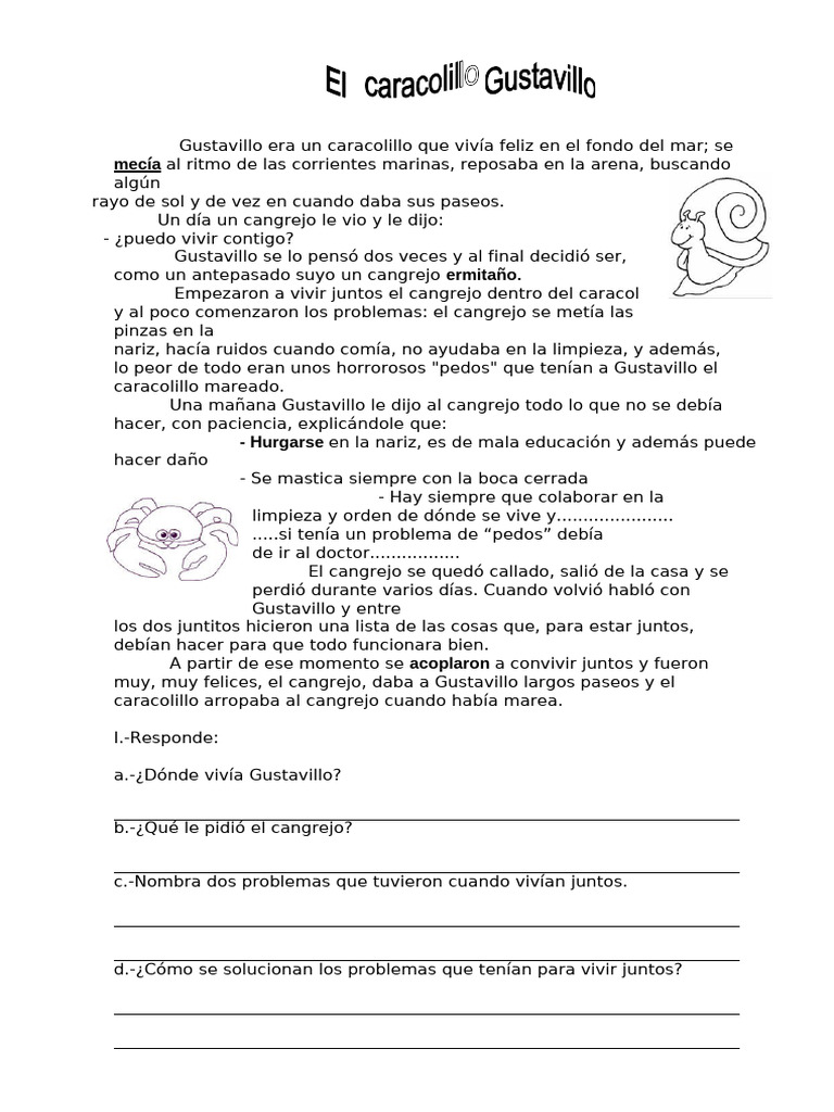 Cuaderno Con Ejercicios para Mejorar La Comprension Lectora 1 ESO PDF | PDF | Circo | Oveja