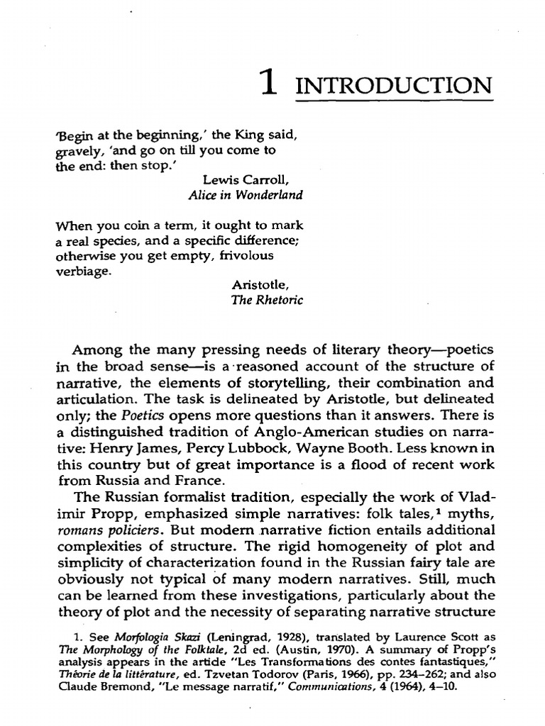 Understanding Narrative Structure | PDF | Narrative | Semiotics