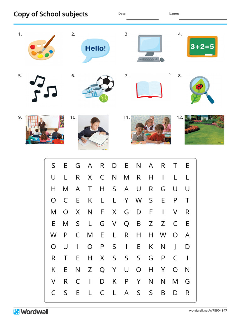 School Subjects | PDF