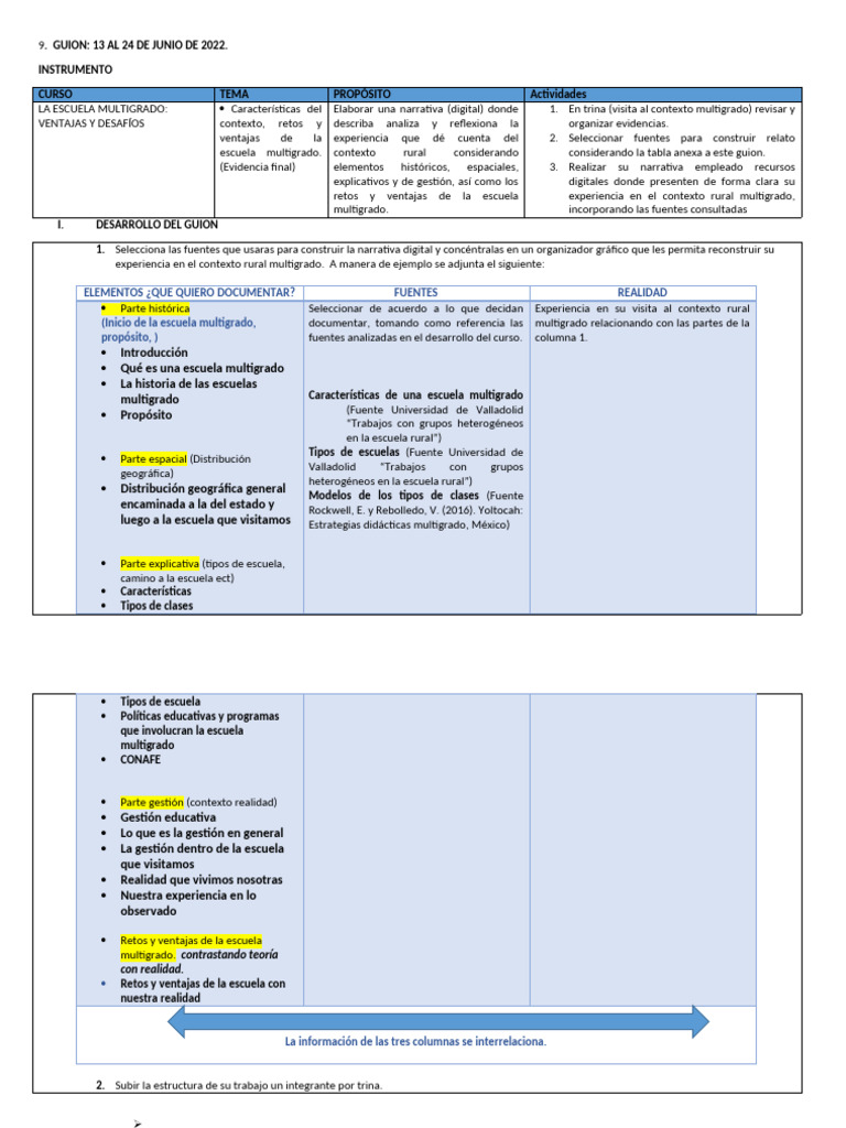 Guión Evidencia Final | PDF