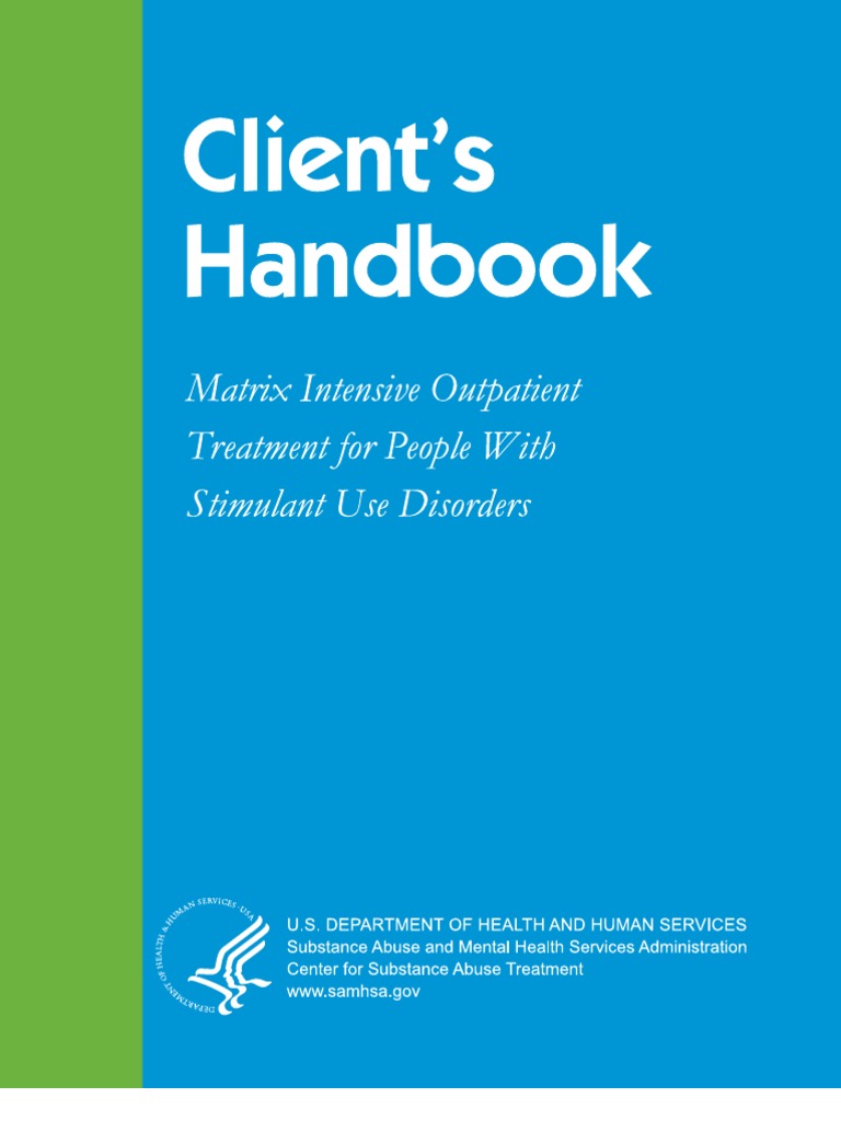 SMA07-4154 Clients Handbook Matrix | PDF | Twelve Step Program | Drug ...
