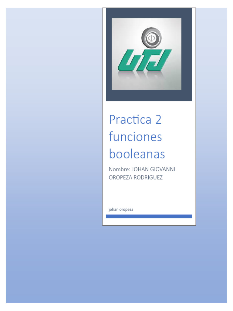 Práctica2 - Oropeza Rodriguez Johan Giovanni | PDF