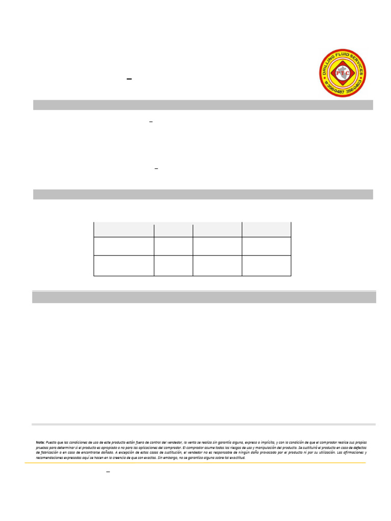 MSDS PH Stabilizer | PDF | Agua | Administración de Seguridad y Salud Ocupacional