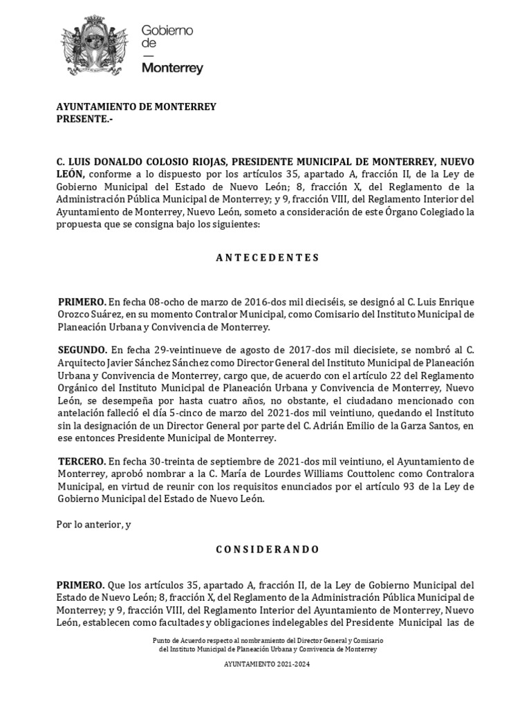 Blanca Edith Zavala Moreno | PDF | Gobierno local | Alcalde