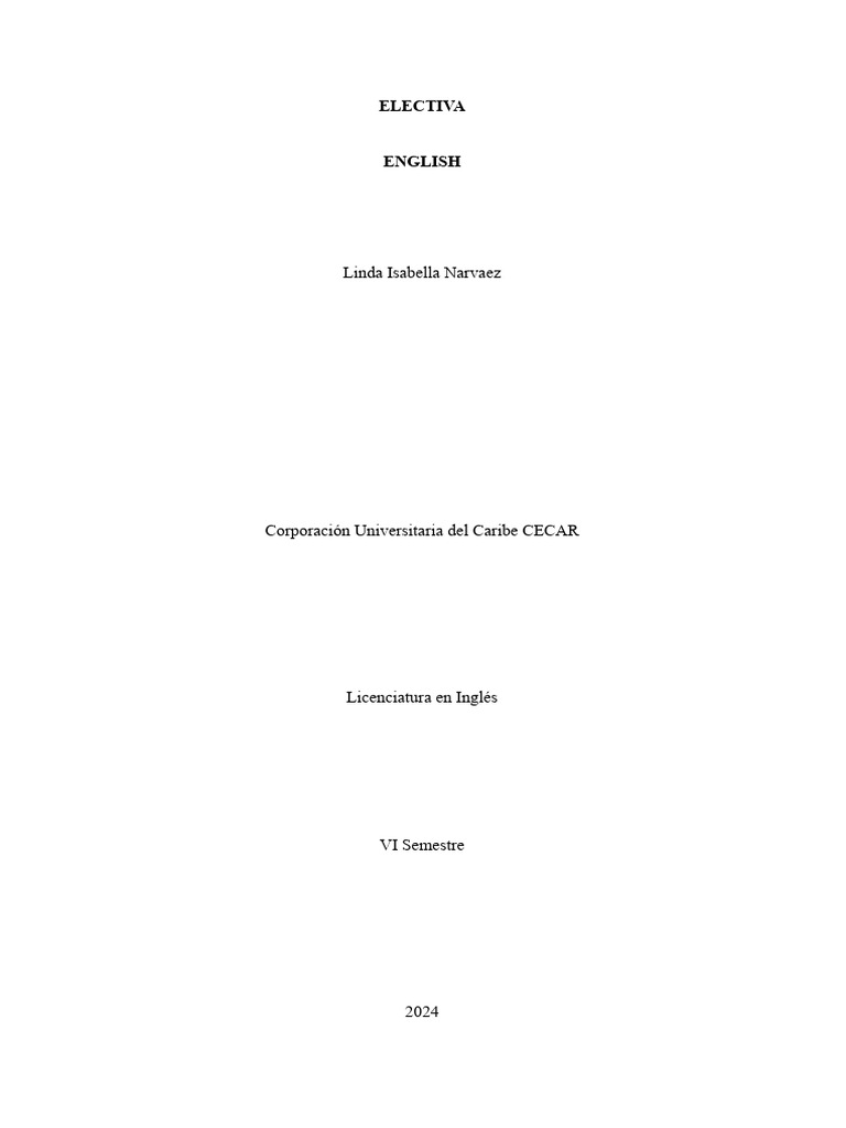 U1 Activity Electiva | PDF