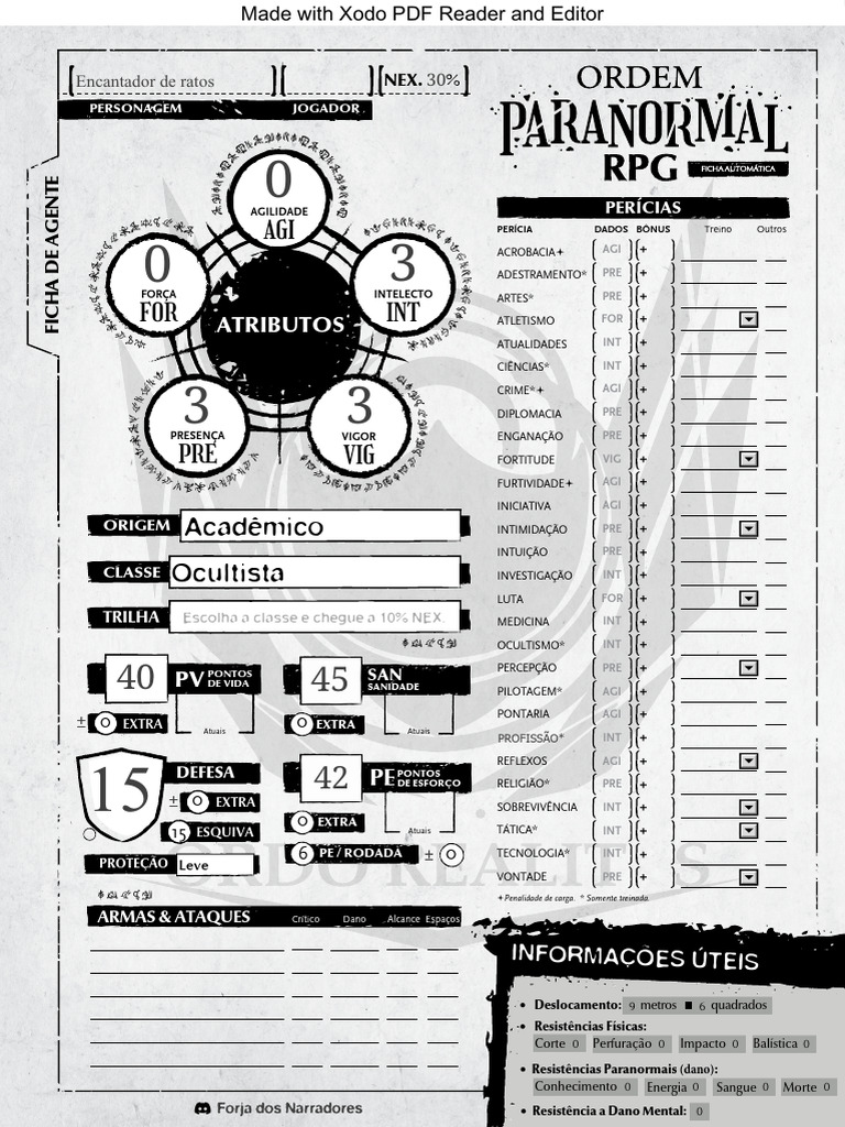 Ficha Automatica OP | PDF