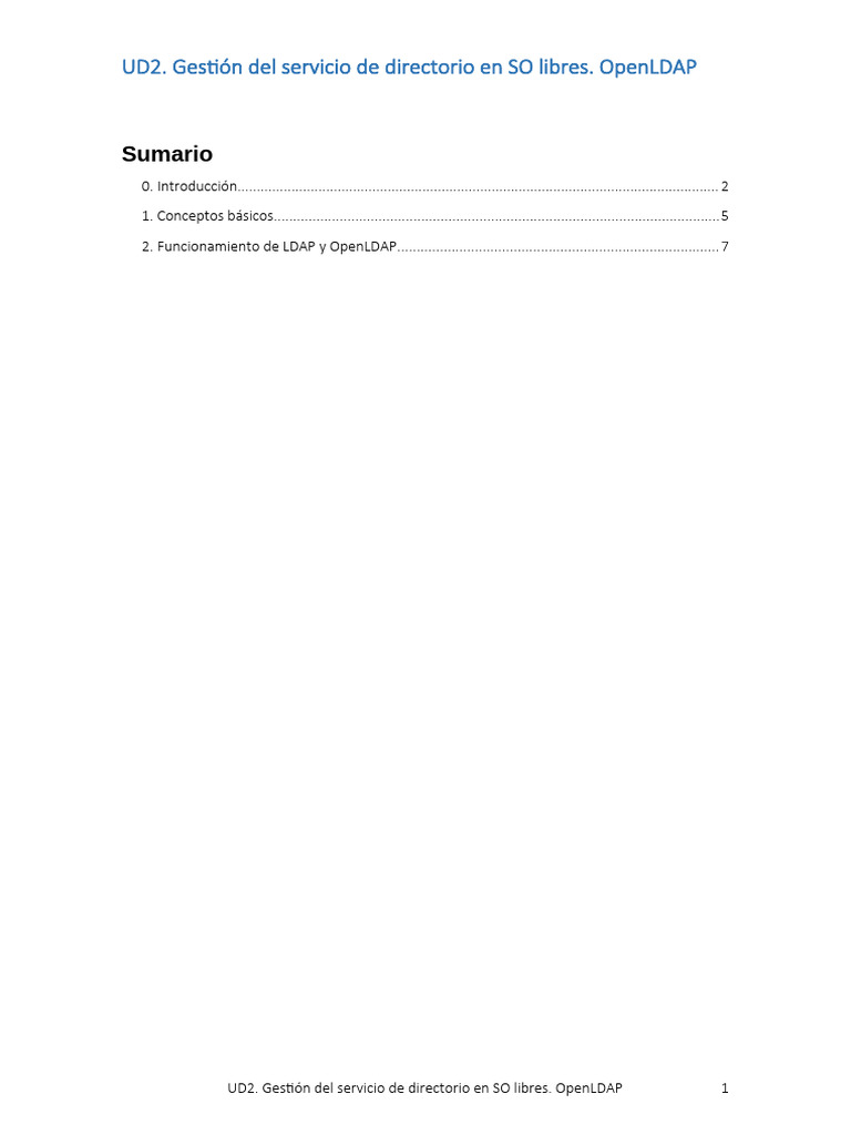 UD2 0.intro - Conceptos | PDF | Autenticación | Directorio Activo