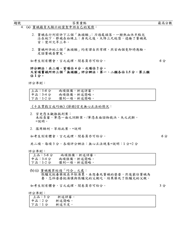 2012 DSE 法場 | PDF