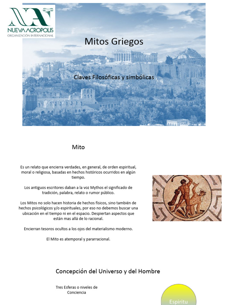Mitos Griegos: Verdades y Símbolos | PDF | Minotauro | Prometeo