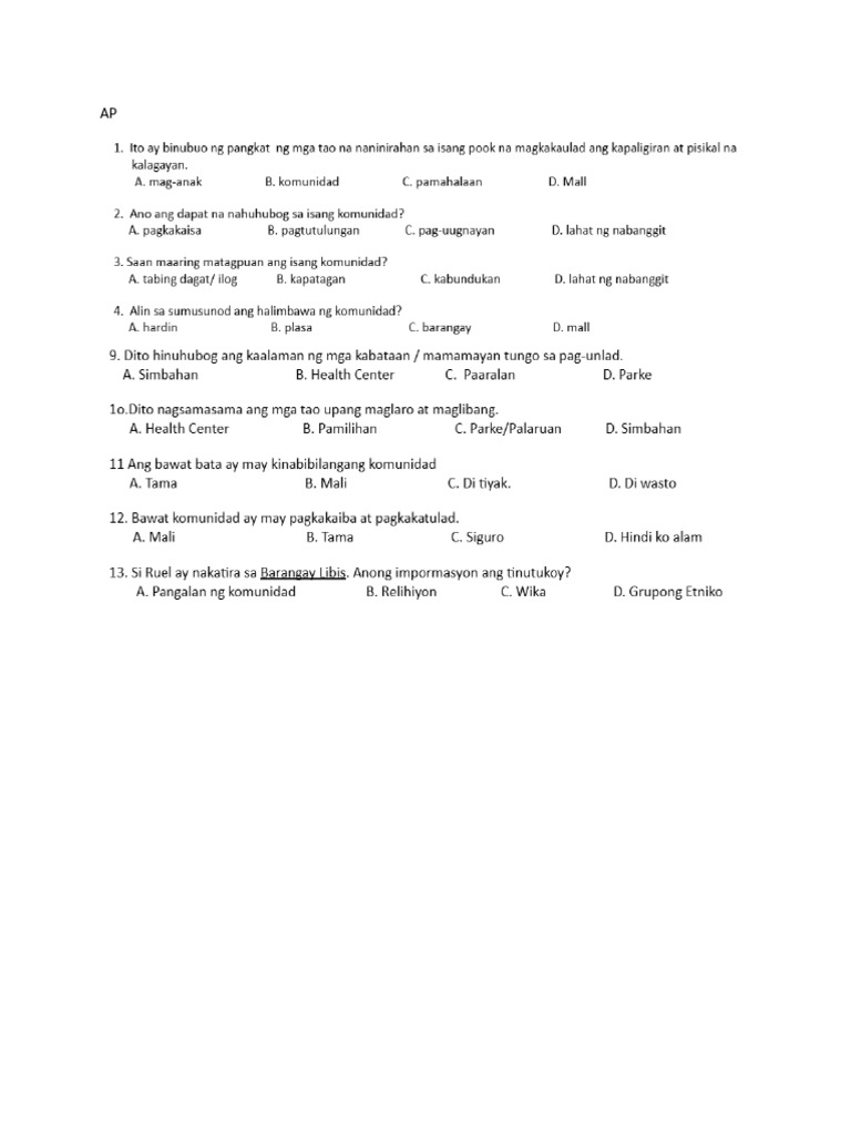 Grade 2 Reviewer | PDF