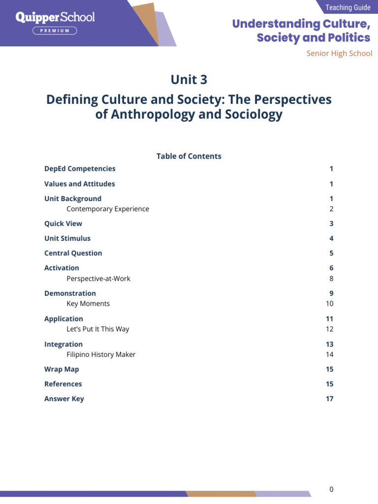 Understanding Culture and Society | PDF | Society | Sociology