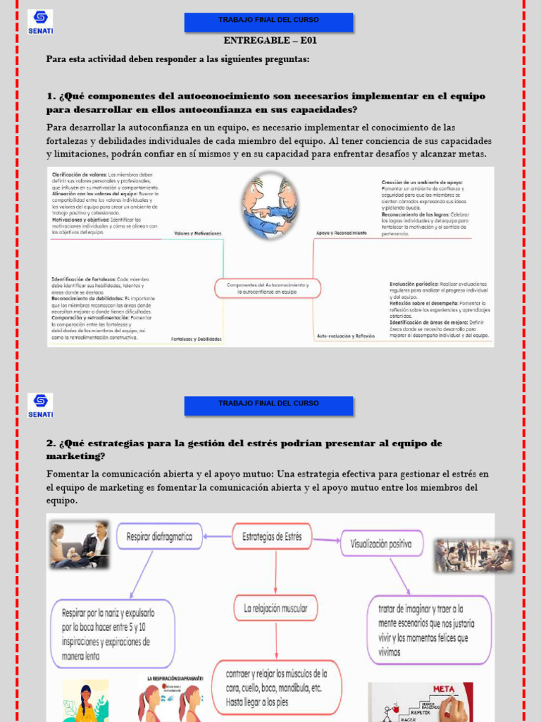 ENTREGABLE | PDF | Crecimiento personal y profesional | Relaciones personales, crianza y ...