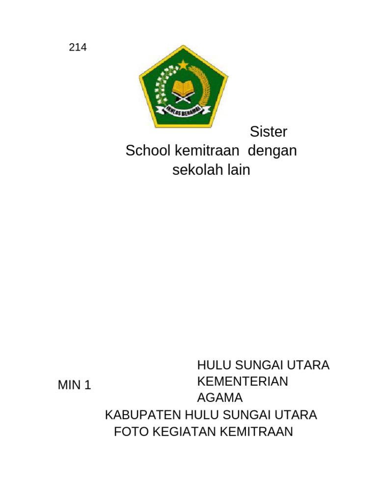 Sister School Kemitraan Dengan Sekolah Lain PDF | PDF