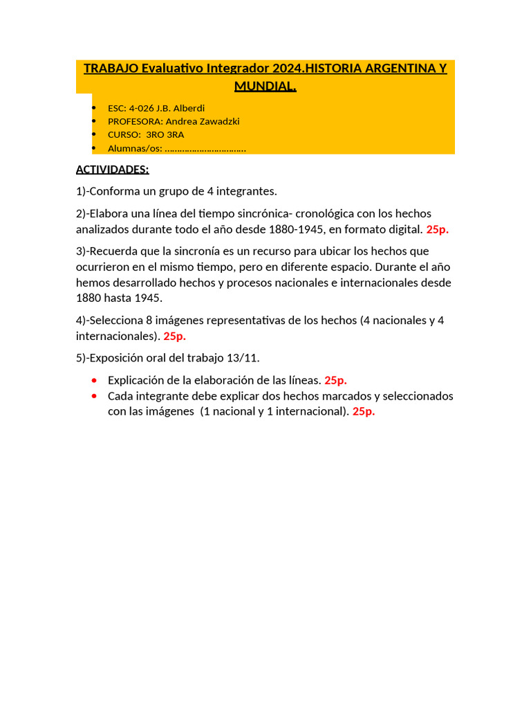 Integrador 2024 | PDF