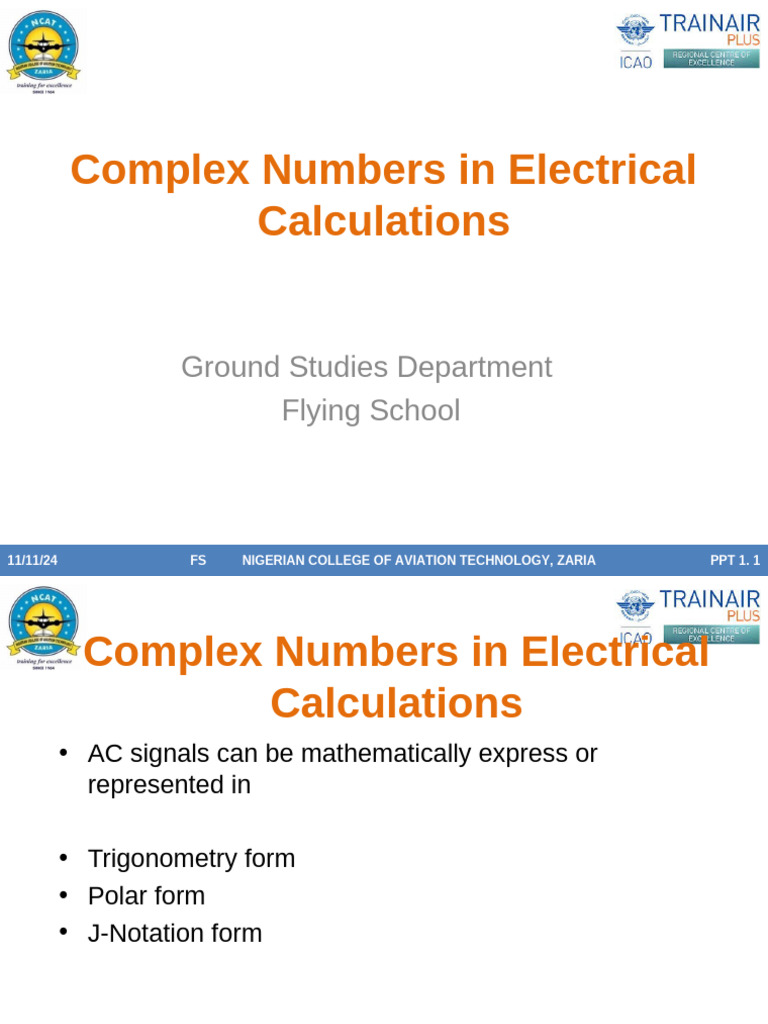 2 Complex Maths in Electrical Calculations | PDF | Complex Number | Mathematical Objects