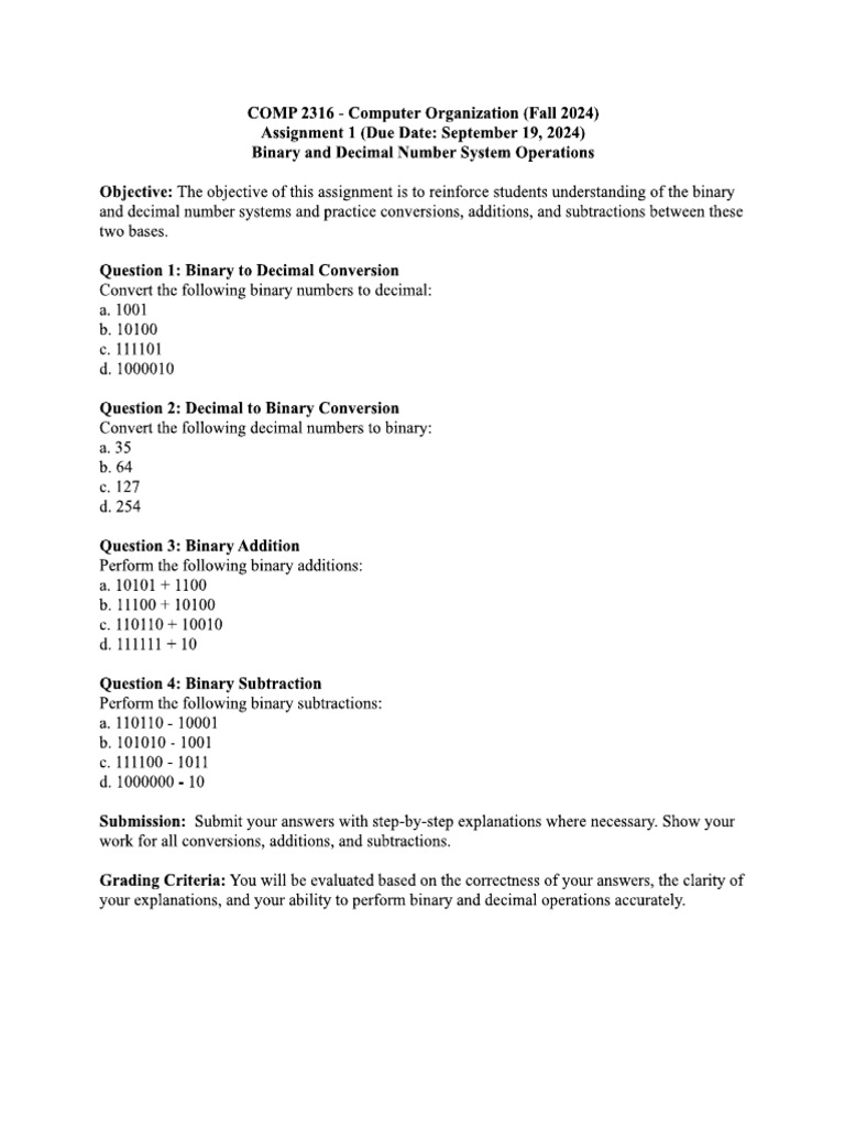 CO Assignment 1 | PDF