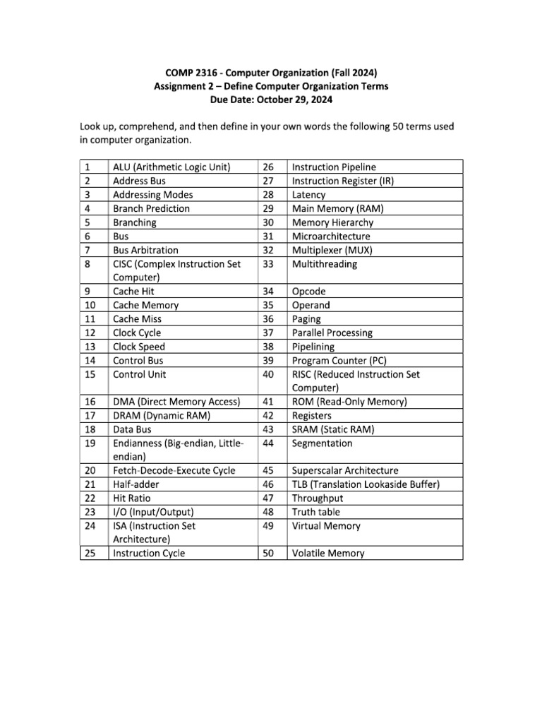 CO Assignment 2 | PDF
