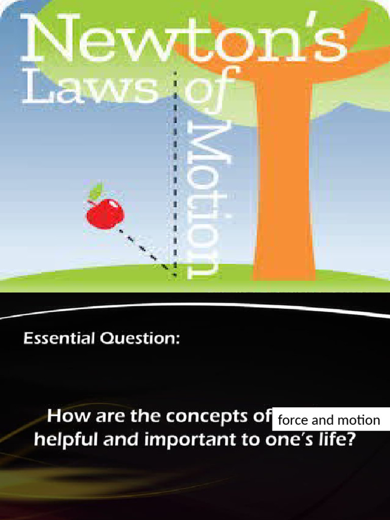 Newton's Laws of Motion - Final | PDF | Inertia | Force