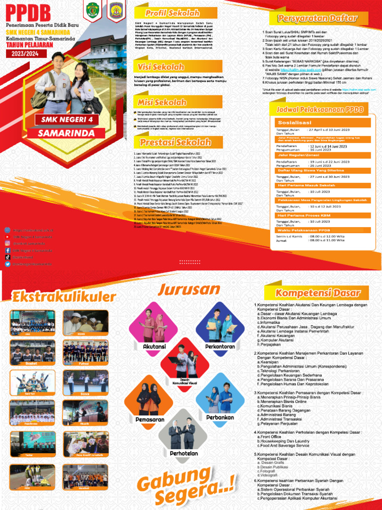 BROSUR PPDB SMK NEGERI 4 Rev | PDF