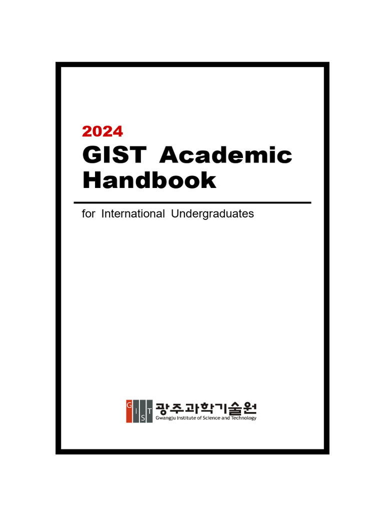 2024 Academic Handbook | PDF | Engineering | Science