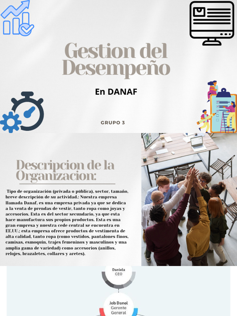 Formación en Gestión del Desempeño en Danaf | PDF | Ropa | Business