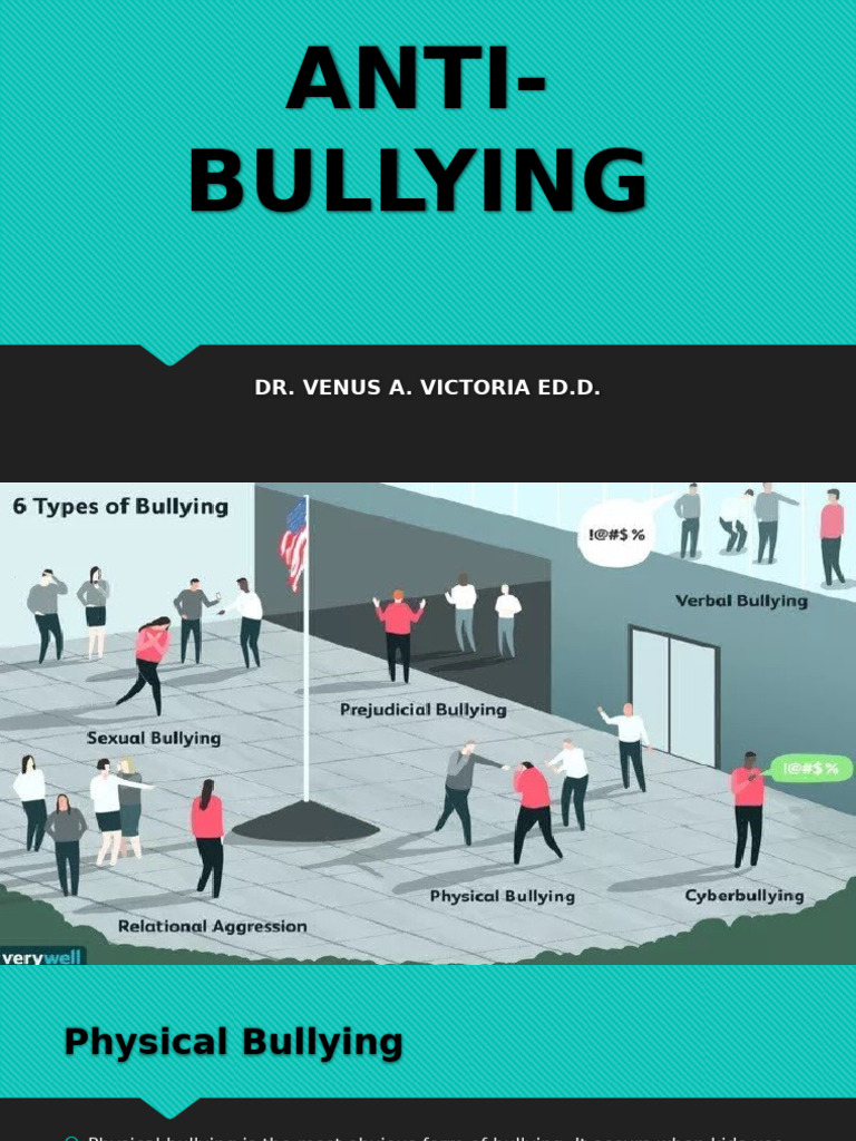 ANTI-BULLYING | PDF | Bullying | Cyberbullying