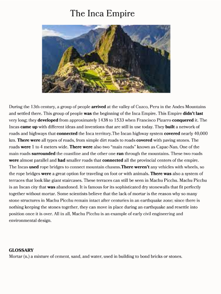 The Inca Empire | PDF