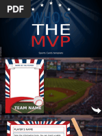 Cricket Team and Player Profile Template | PDF