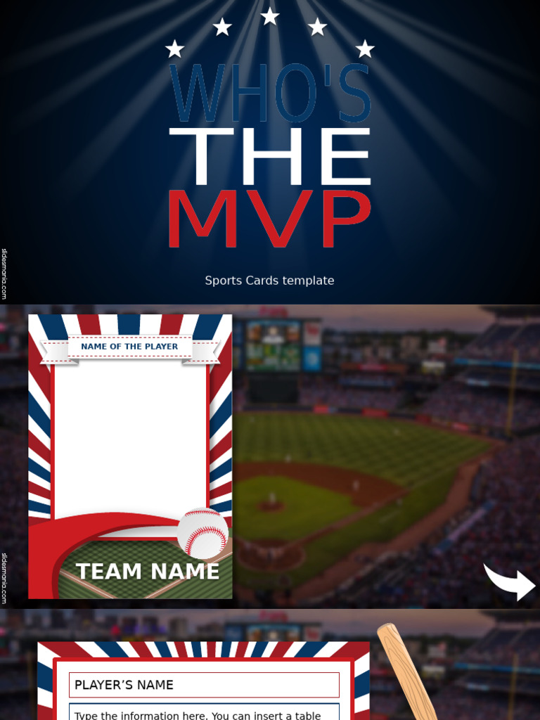 Sports Cards Information Template | PDF