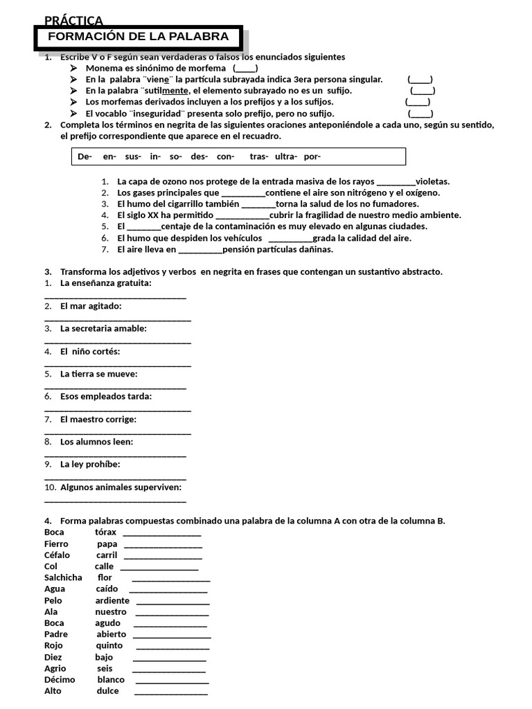 La Palabra - Practica | PDF | Atmósfera de tierra | Palabra