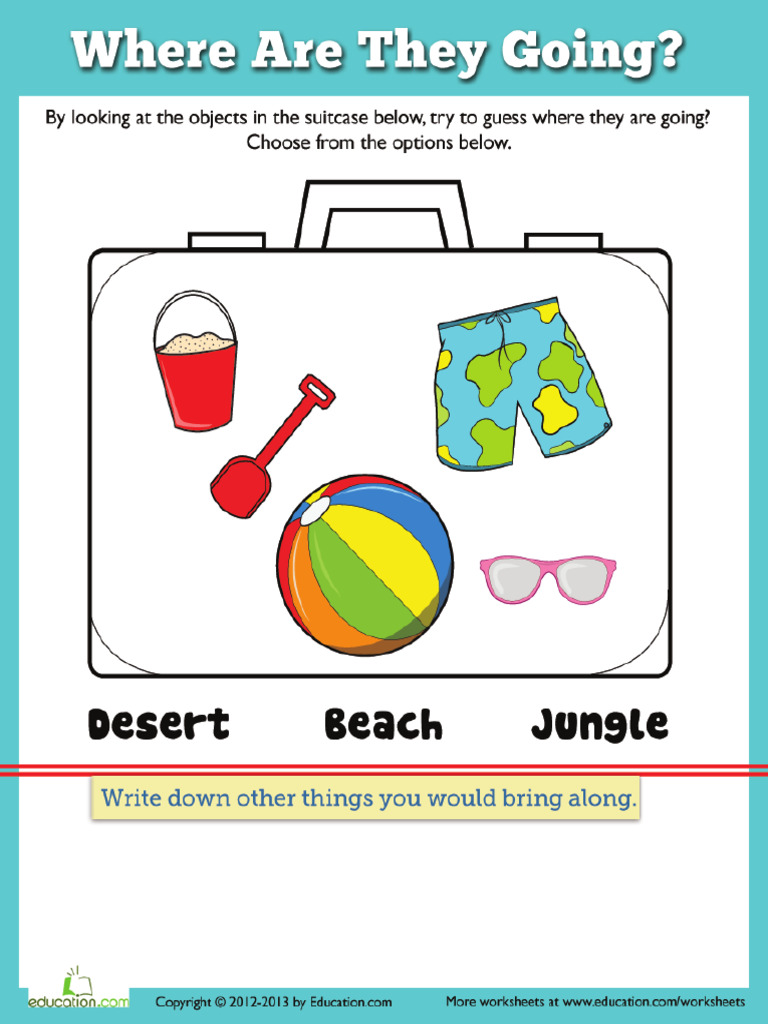Where-Are-They-Going Ejercicios | PDF