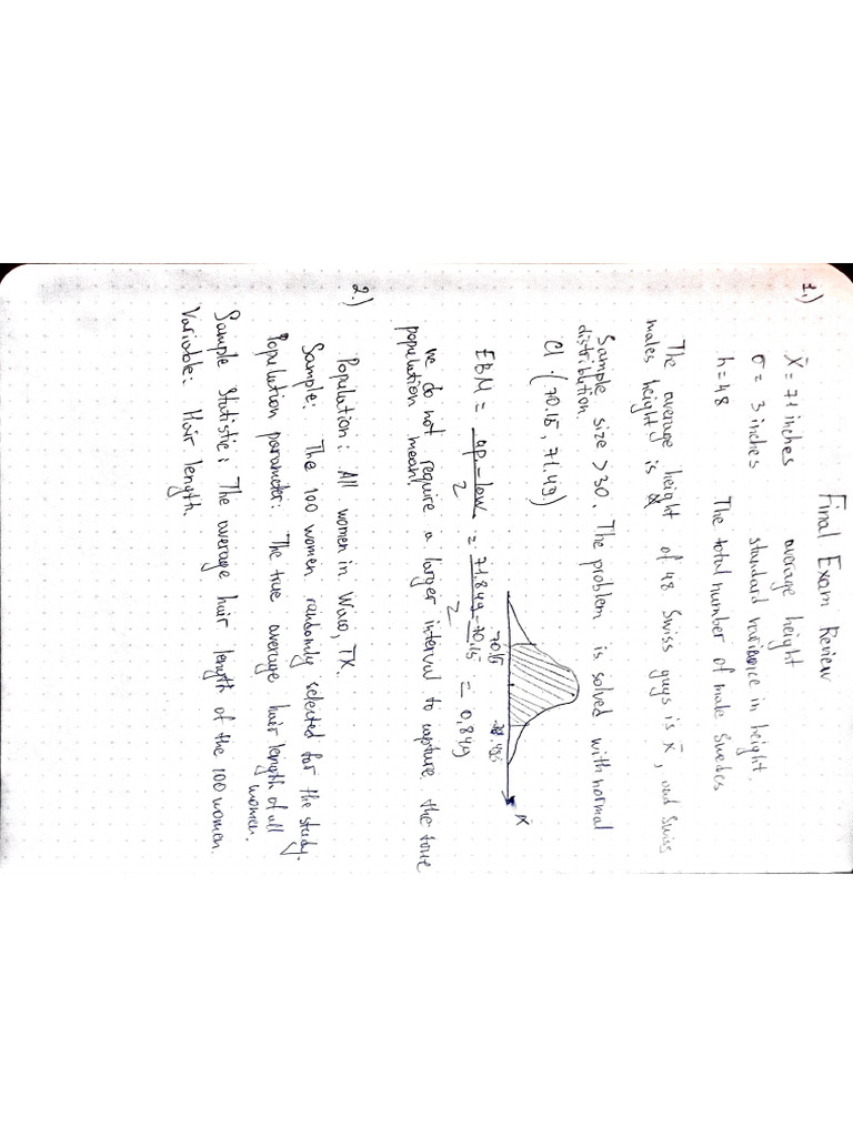 Final Review | PDF Final Review | PDF