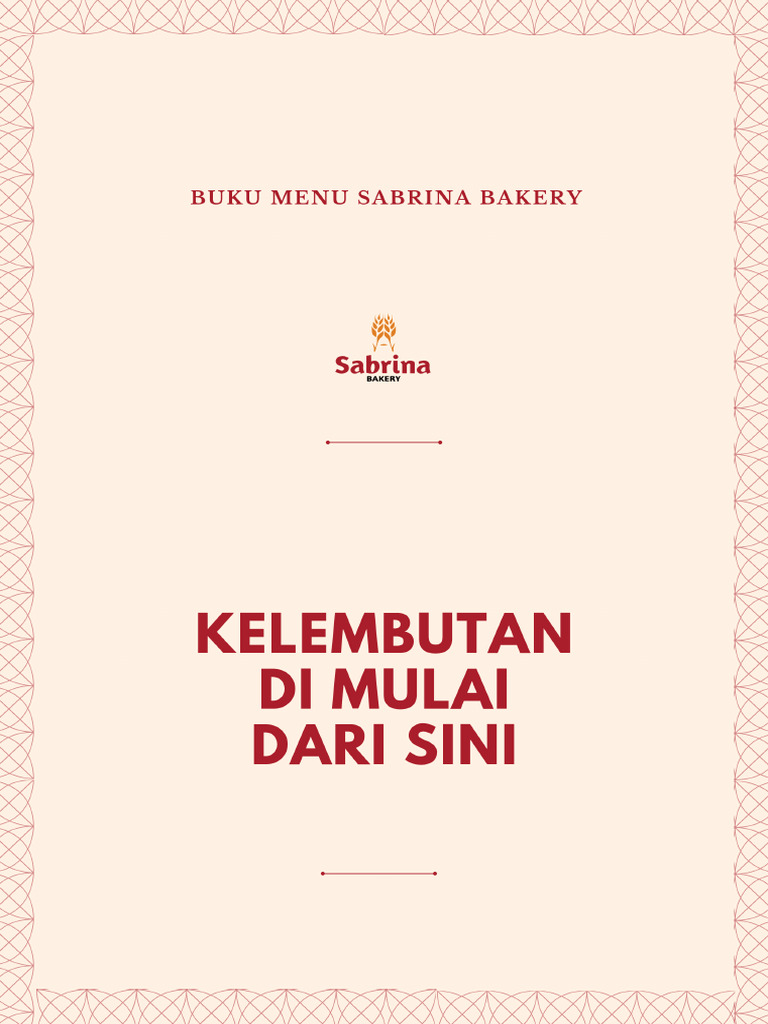 Pricelist Baru Sabrina Bakery | PDF
