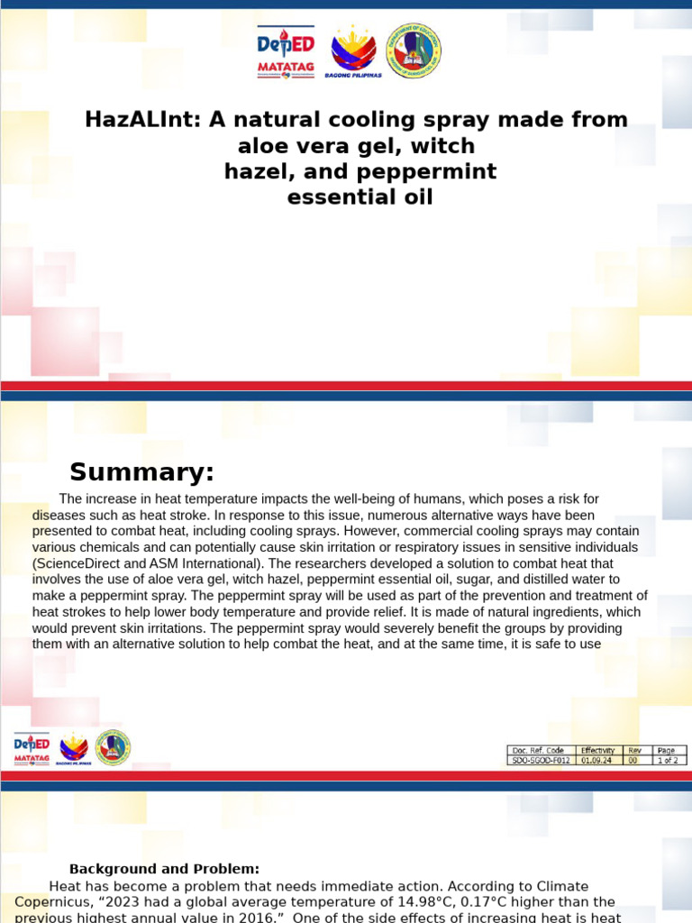 STEMazing Presentation Template | PDF | Hyperthermia | Nature