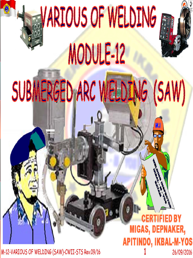 M 12 Various of Welding (Saw) Cwii Sts Rev.09 16 20160926 | PDF | Komputer
