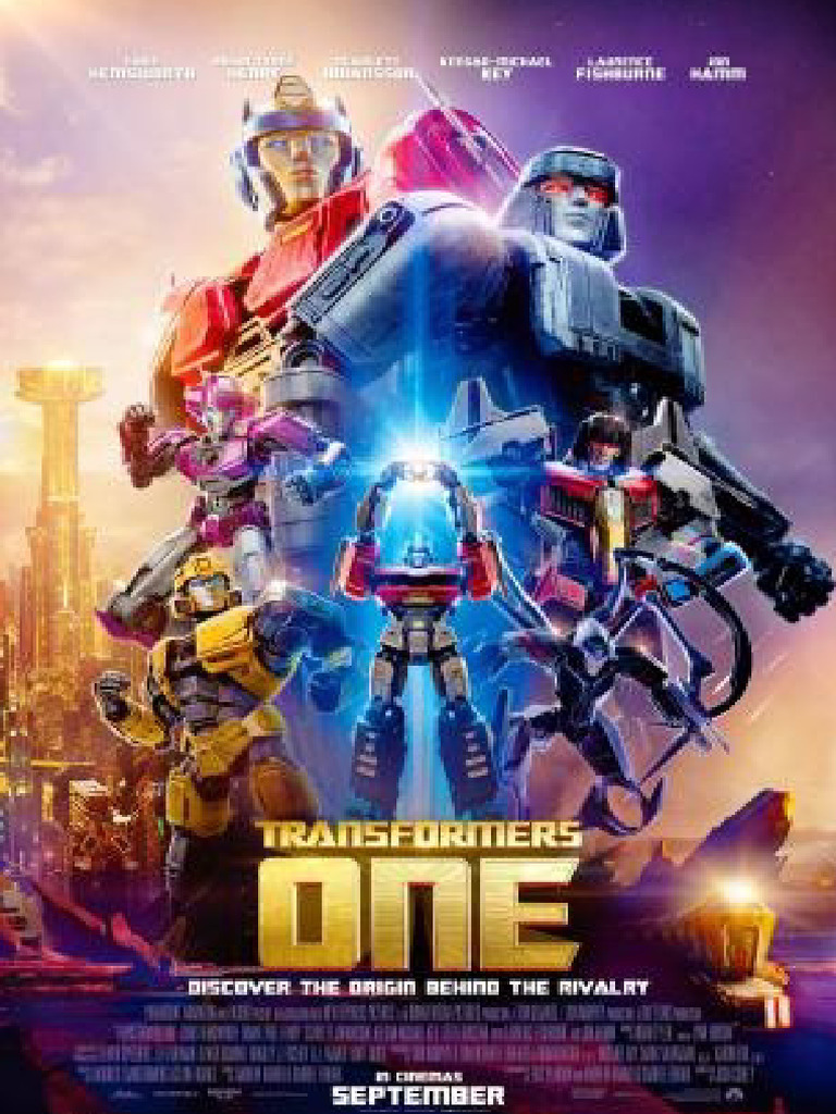 Free Template Desain Poster Transformer One | PDF