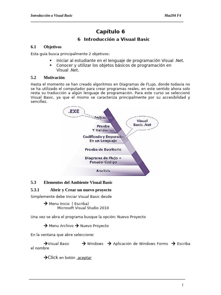 Guia Lab1 | PDF | Básico | Programa de computadora