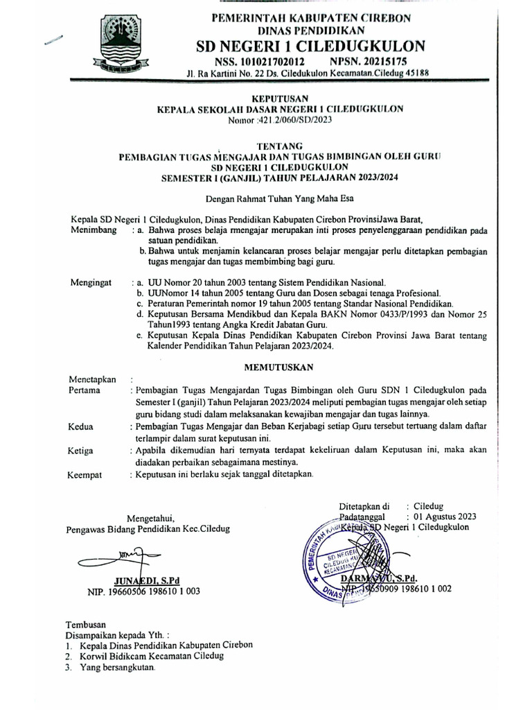 SKBM 2023 2024 Semster 1 | PDF