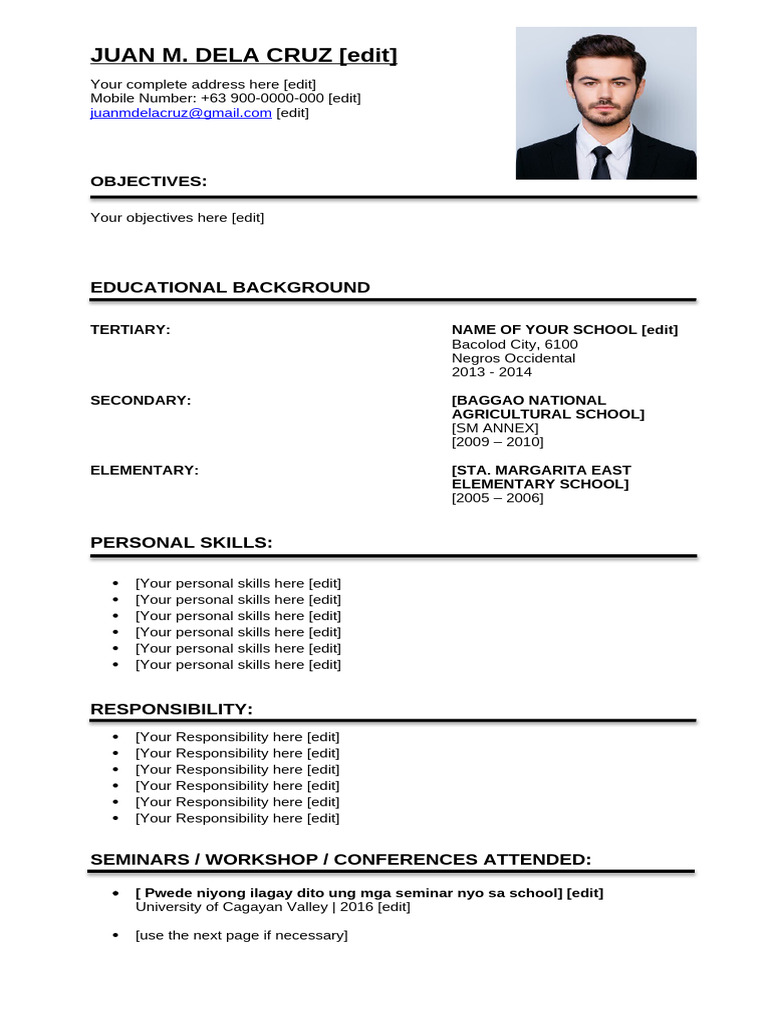 RESUME Guide | PDF
