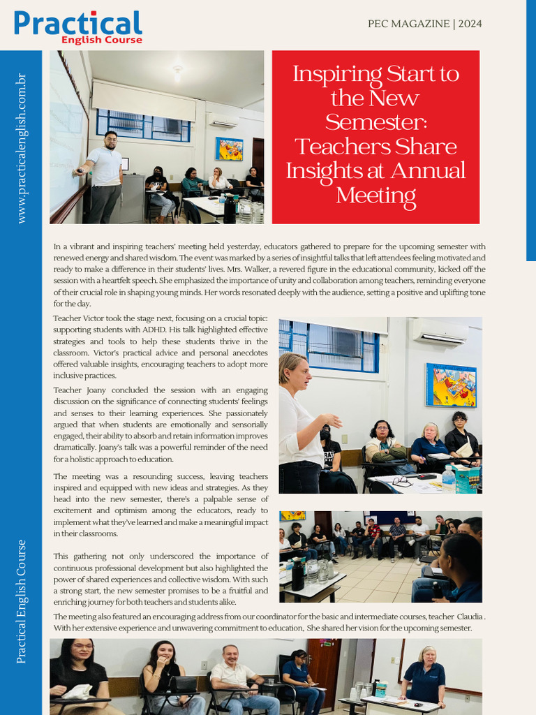 Magazine Practical English Course Anápolis | PDF | English As A Second ...