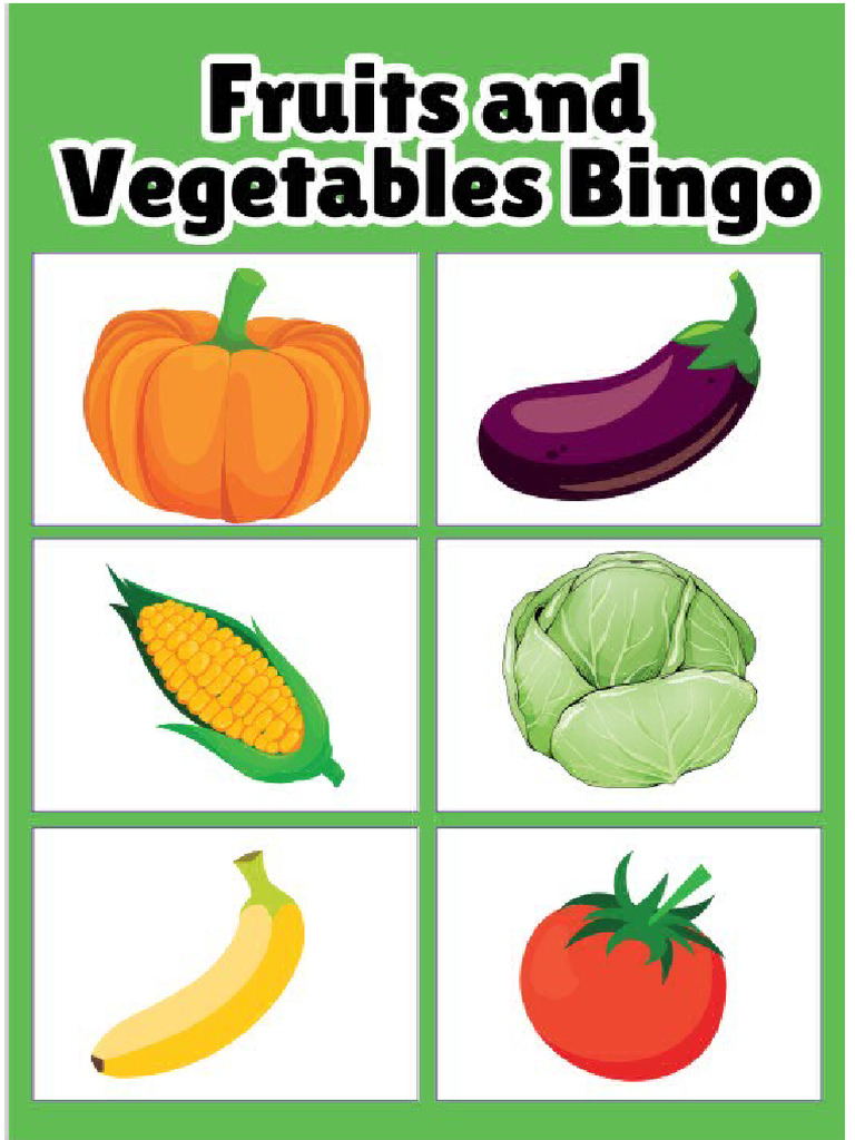 Fruits and Vegetables | PDF